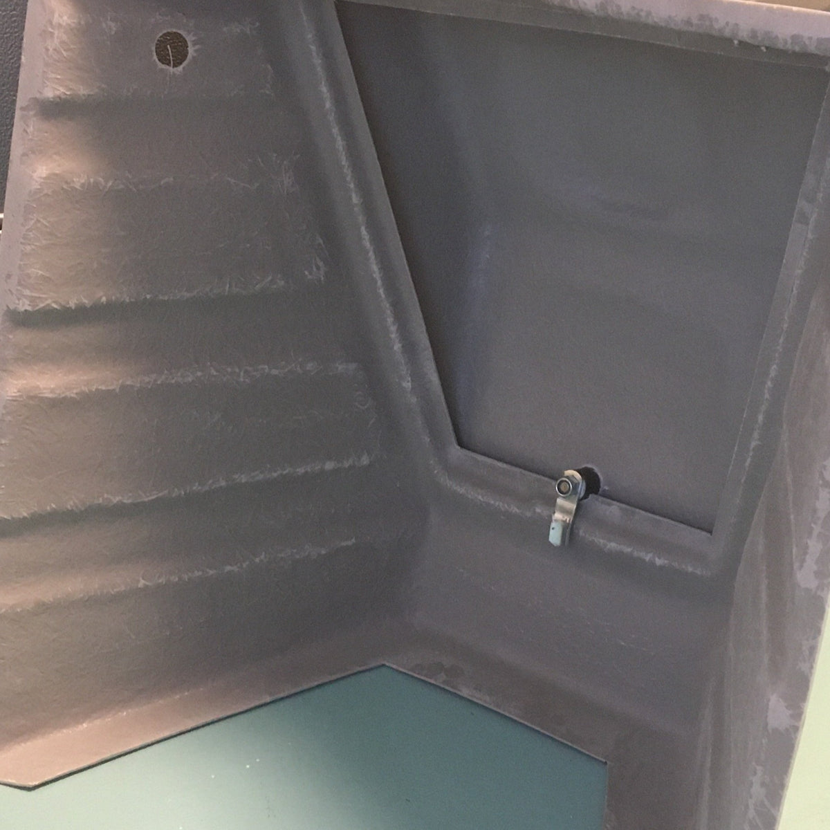 Retro Caravan Gas Locker Bottle Cover Box (Fibreglass including lock ...